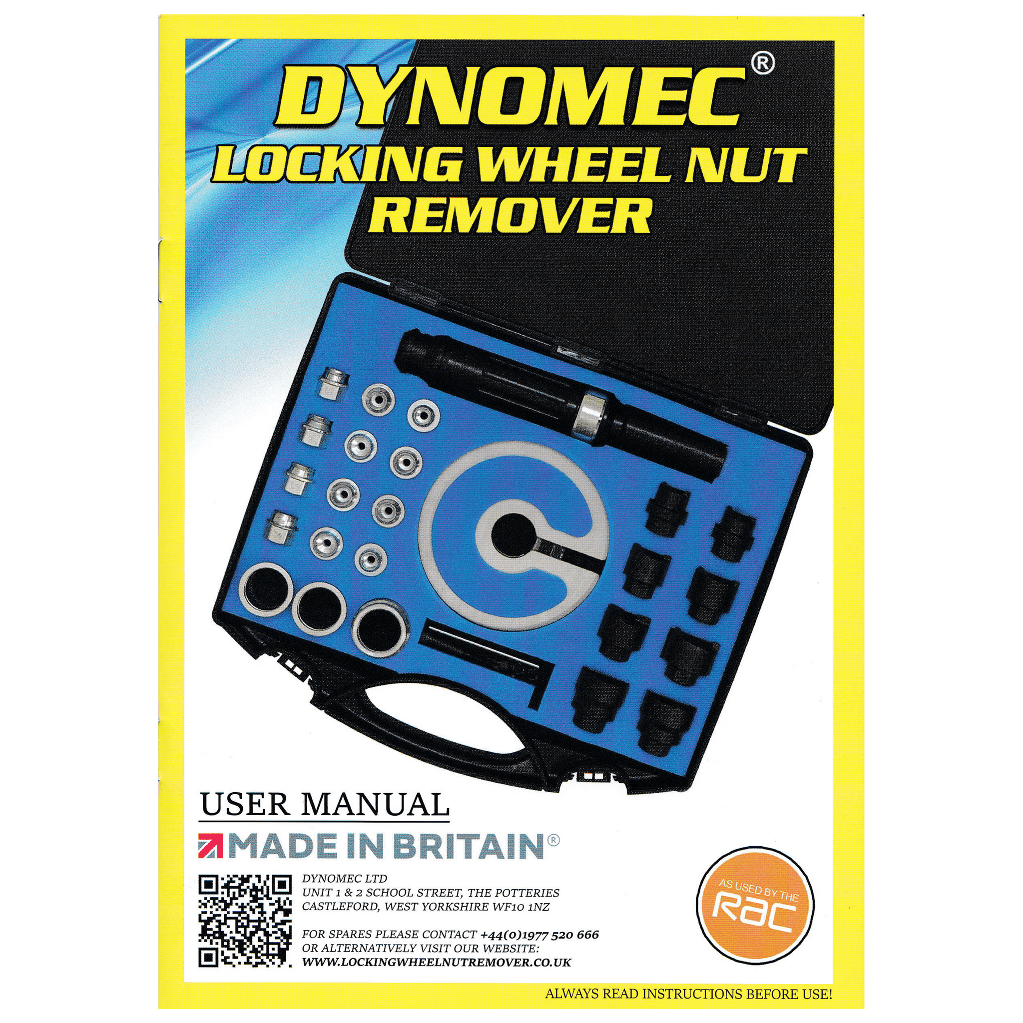 User Manual for DY2300 - (DY-UM) – Dynomec Ltd